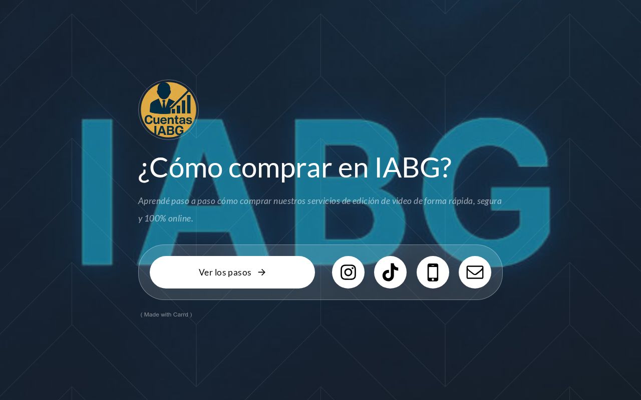 Proceso de Compra Seguro – IABG
